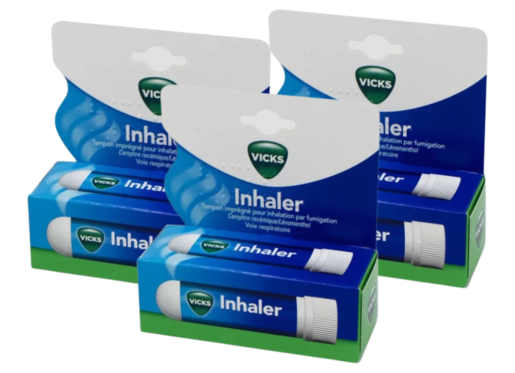 Vicks Inhaler nez bouché sinusites