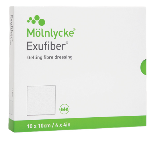 Exufiber Pansement à fibres gélifiantes (mèches) Mölnlycke disponible ...