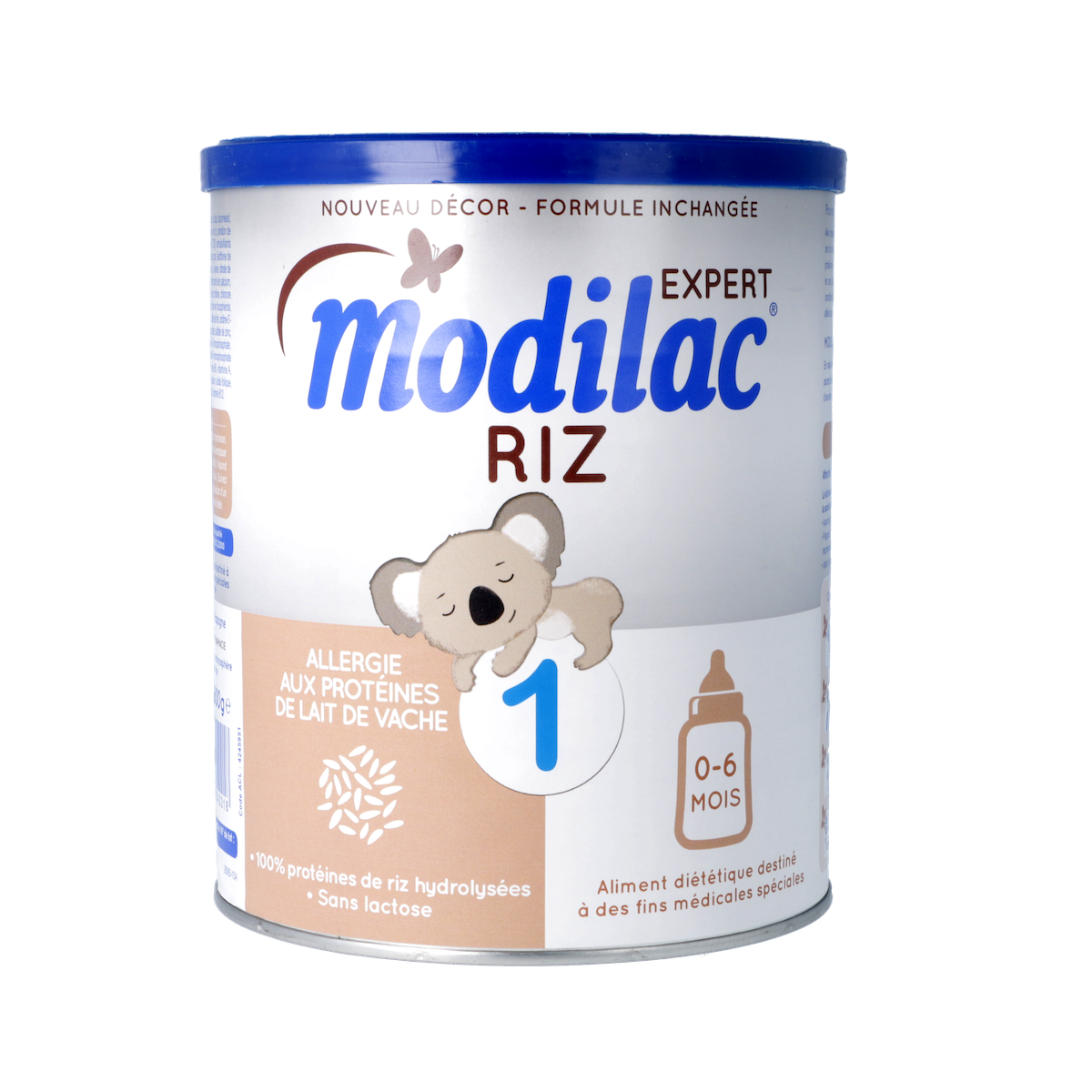 Modilac Expert Riz Lait infantile nourrissons 1er âge - 800 g