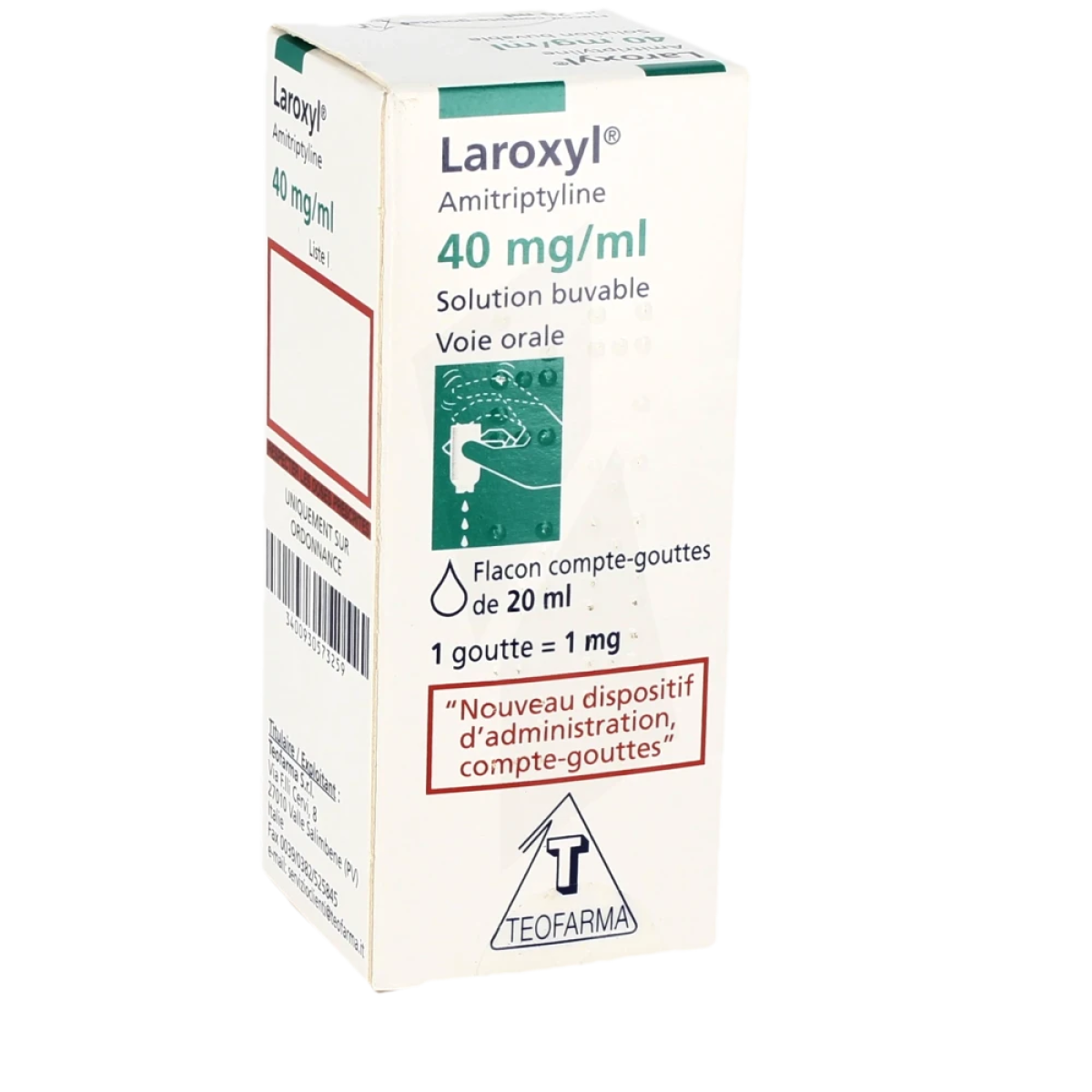 LAROXYL 40MG/ML BUV FL20ML