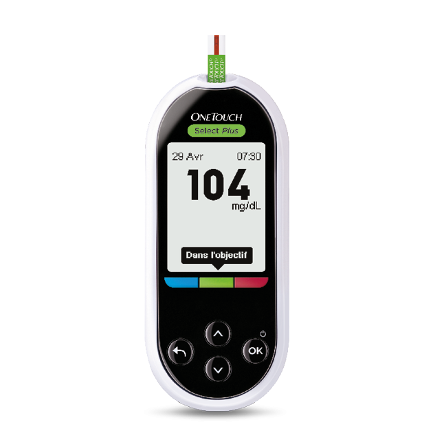 OneTouch Select Plus Lecteur de Glycémie Set d'Initiation 1 Kit